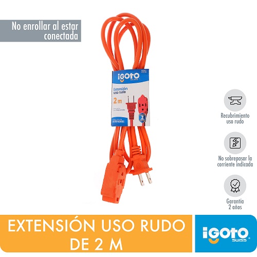 ER13-2NA EXTENSION USO RUDO CAL.16 DE 2 M – Capital Electrica